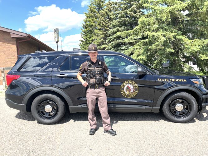 ND Highway Patrol trooper honored for professionalism | News, Sports, Jobs - Minot Daily News